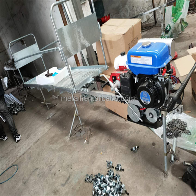 self-propelled orchard mountain monorail transport hill transporter