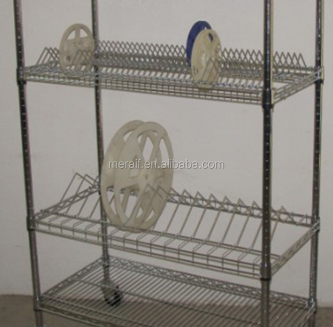 SMT Reel Shelving Trolley ESD SMT reel storage cart antistatic trolley