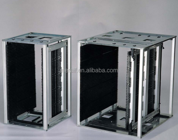 SMT ESD PCB Magazine Rack esd moving storage PCB trolley magazine rack